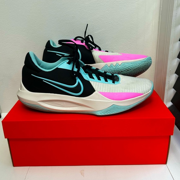 Nike | Shoes | Nike Precision 6 Pinkbluewhiteblack | Poshmark